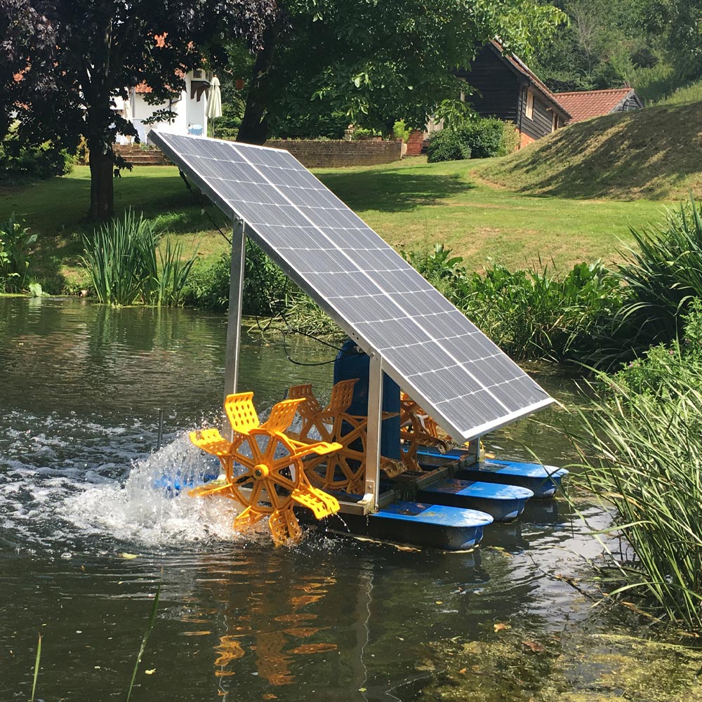 Solar Paddle Wheel Aerator | Fishkit ltd